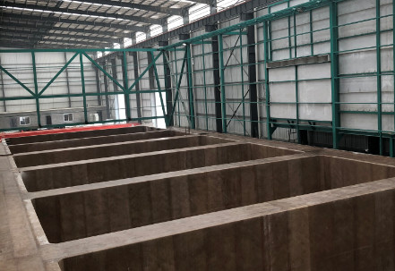 7.0x1.2x2.2m Hot Dipped Galvanized Tank Zinc Tank For Continuous ...
